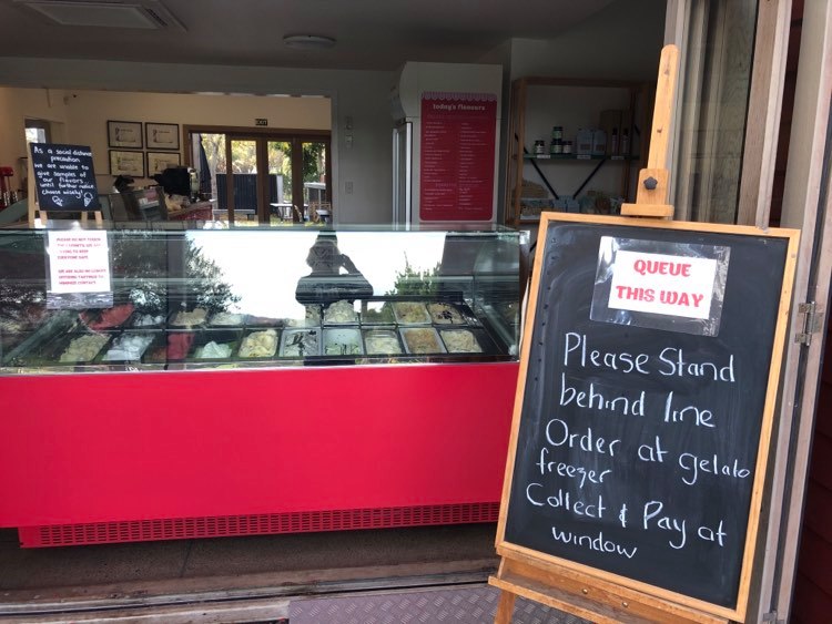 Gelato Ice Cream Shop/Cafe, Matakana, NZ